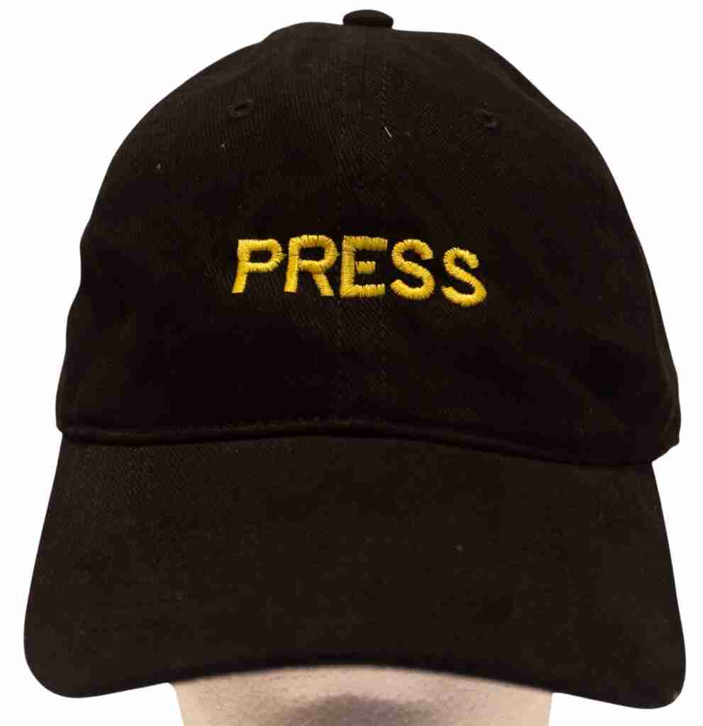 Press Hat/Cap - Adjustable - Embroidered - NanoHawk