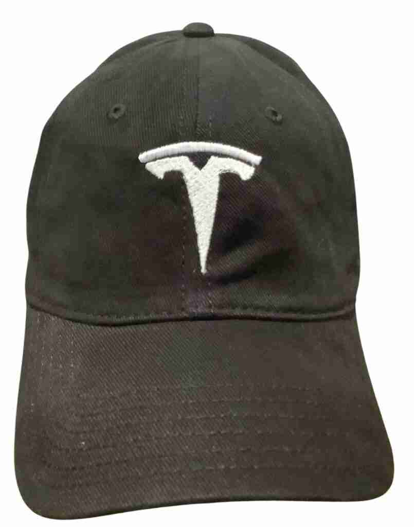 Tesla Hat 2055 Embroidered Adjustable EV Enthusiast Cap - NanoHawk