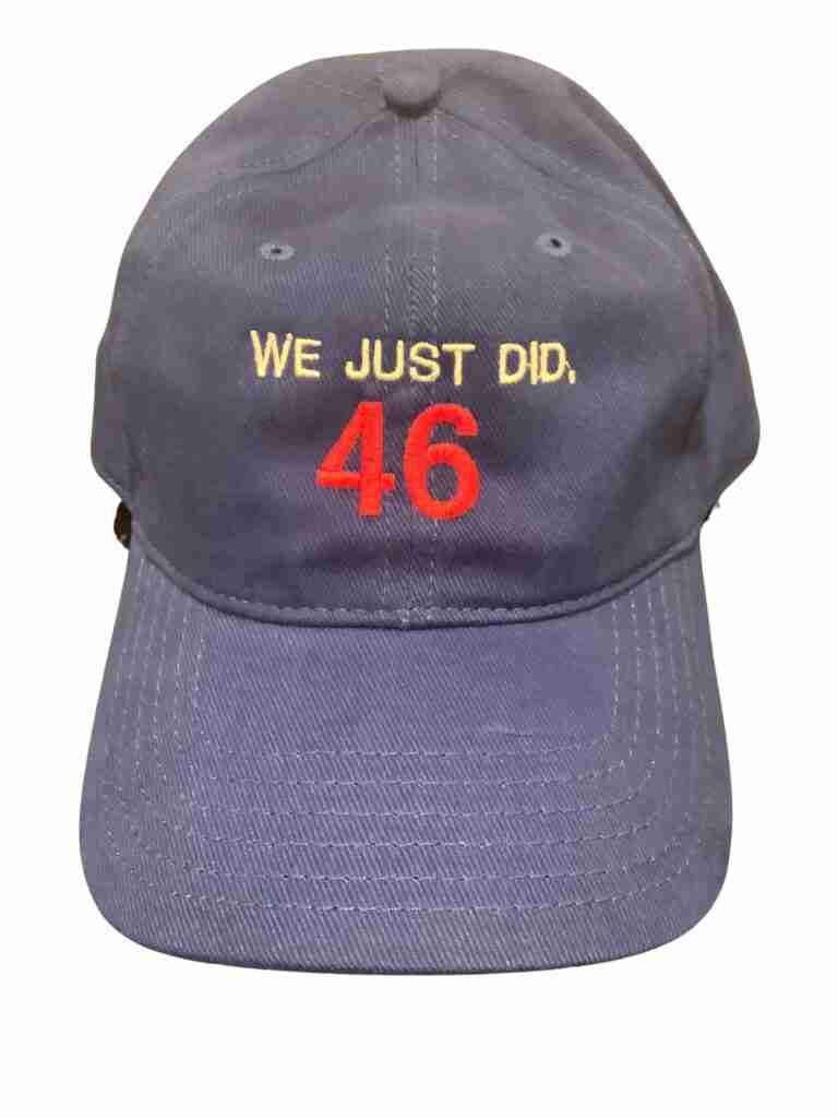"We Just Did 46" Hat 2058 - Embroidered Adjustable Cap - NanoHawk