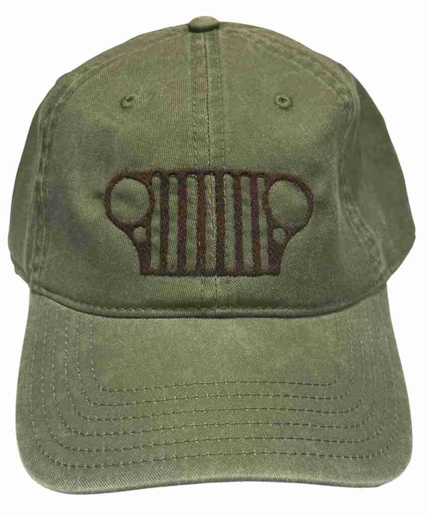 Off-Road Grille Hat 2219 - Embroidered Adjustable 4x4 Adventure Cap - NanoHawk