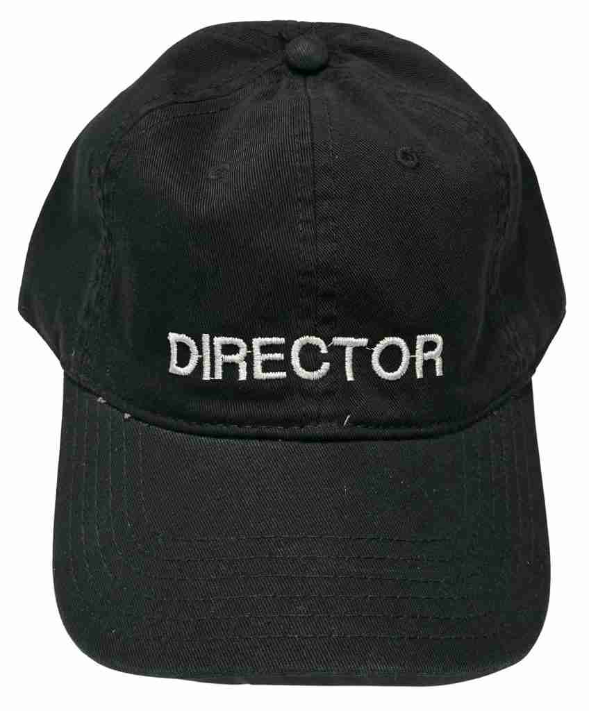 "Director" Hat 2318 - Embroidered Adjustable Leadership & Film Industry ...