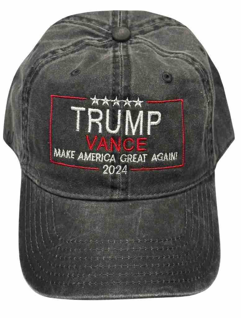 Trump Vance 2024 Hat 2407 Embroidered Adjustable Cap MAGA Election ...