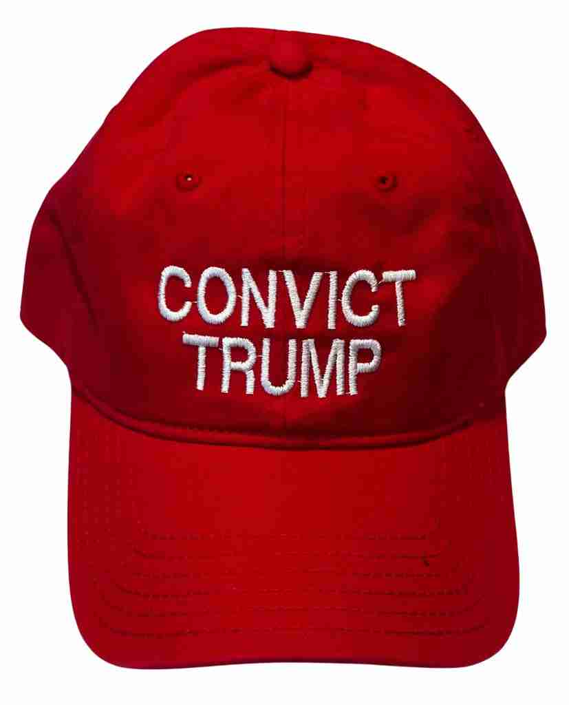 "Convict Trump" Hat 2415 - Embroidered Adjustable Cap - NanoHawk