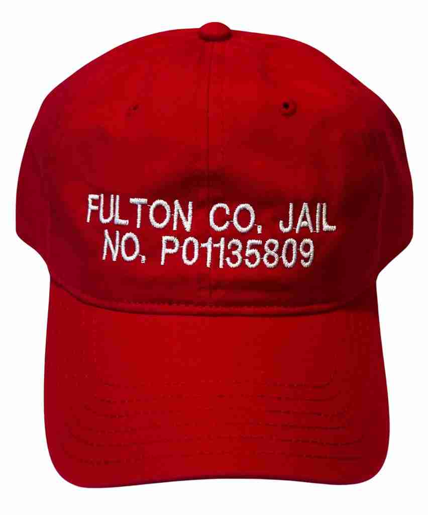 "Fulton County Jail" Hat 2416 - Embroidered Adjustable Cap - NanoHawk
